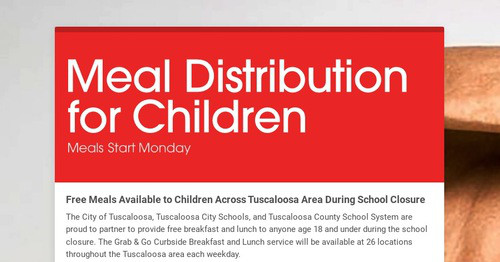 Meal Distribution for Children