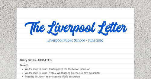 The Liverpool Letter