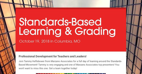 Standards-Based Learning & Grading | Smore Newsletters for Education