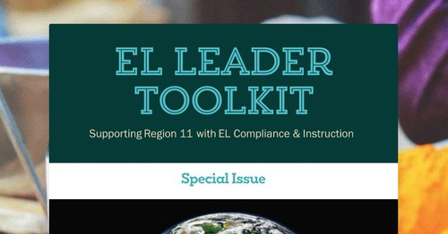 EL Leader Toolkit | Smore Newsletters