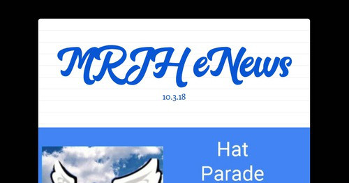 MRJH eNews | Smore Newsletters for Business