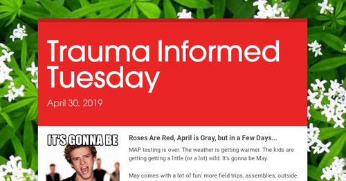 Trauma Informed Tuesday | Smore Newsletters for Education