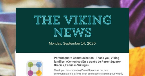 The Viking News | Smore Newsletters