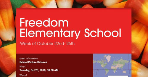Freedom Elementary School | Smore Newsletters