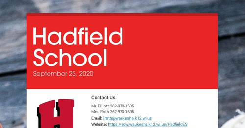 Hadfield School