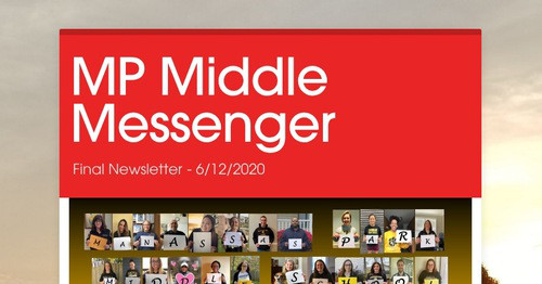 MP Middle Messenger | Smore Newsletters