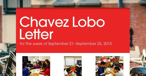Chavez Lobo Letter | Smore Newsletters