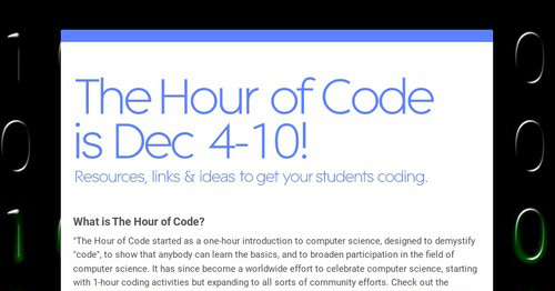 The Hour of Code is Dec 4-10! | Smore Newsletters