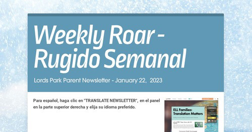 Weekly Roar - Rugido Semanal