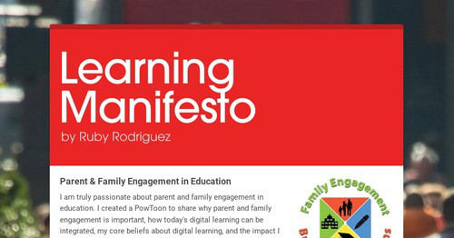 Learning Manifesto | Smore Newsletters for Business