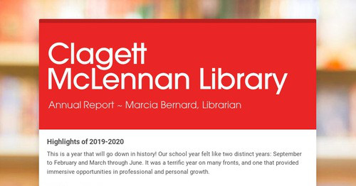 Clagett McLennan Library