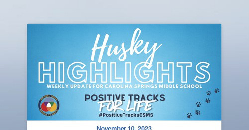 Husky Highlights | Smore Newsletters