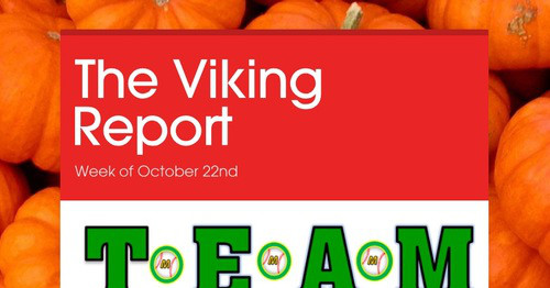 The Viking Report | Smore Newsletters