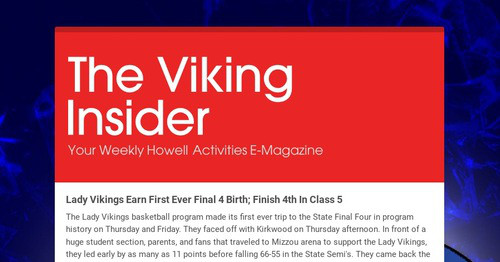 The Viking Insider | Smore Newsletters for Education