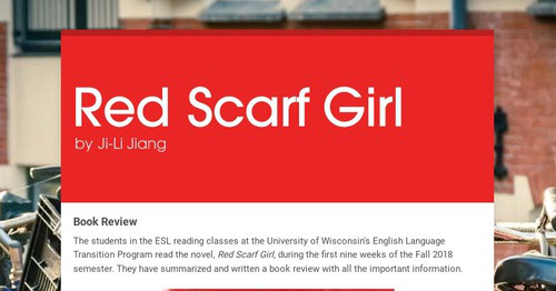 Red Scarf Girl | Smore Newsletters