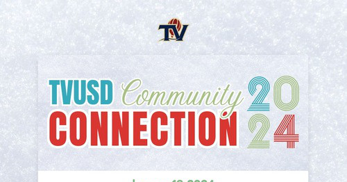 TVUSD COMMUNITY CONNECTION