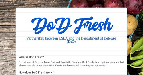 DoD Fresh