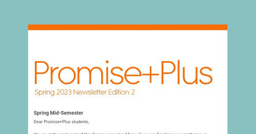 Promise+Plus | Smore Newsletters for Education