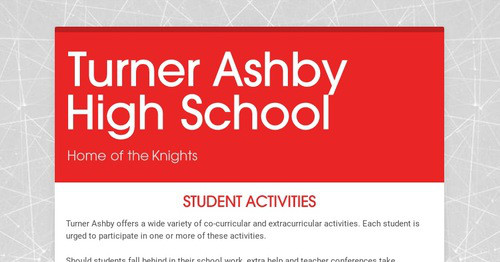 Turner Ashby High School