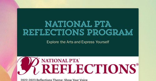National PTA Reflections Program