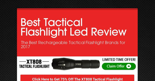 Best Tactical Flashlight Led Review