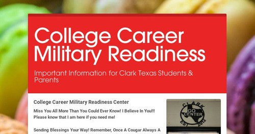 College Career Military Readiness | Smore Newsletters