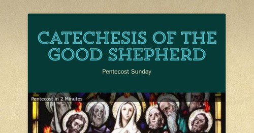 Catechesis of the Good Shepherd | Smore Newsletters