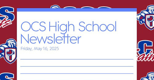 OCS High School Newsletter