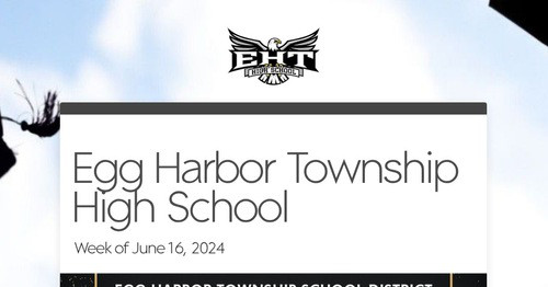 Egg Harbor Township High School | Smore Newsletters