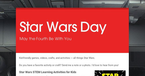 Star Wars Day | Smore Newsletters for Education