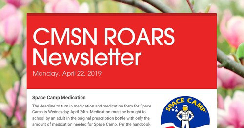 CMSN ROARS Newsletter | Smore Newsletters