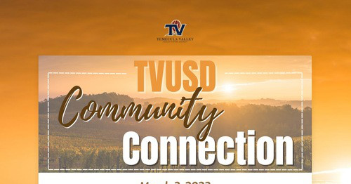 TVUSD COMMUNITY CONNECTION