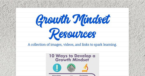Growth Mindset Resources | Smore Newsletters