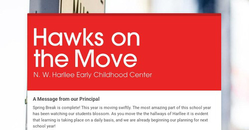 Hawks on the Move | Smore Newsletters