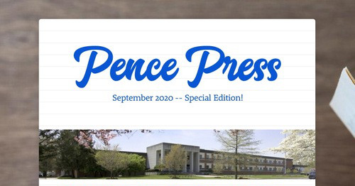 Pence Press | Smore Newsletters