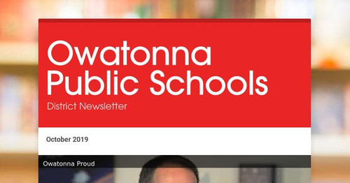Owatonna Public Schools | Smore Newsletters