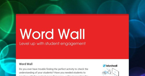 Word Wall