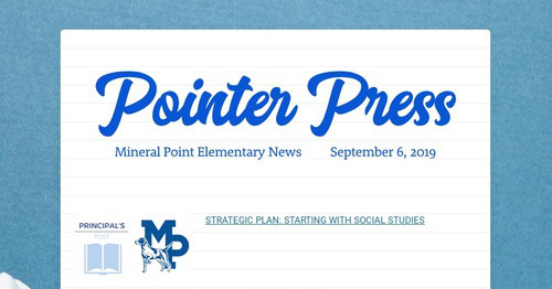 Pointer Press | Smore Newsletters for Education