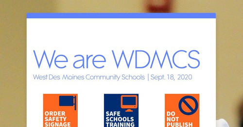 We are WDMCS