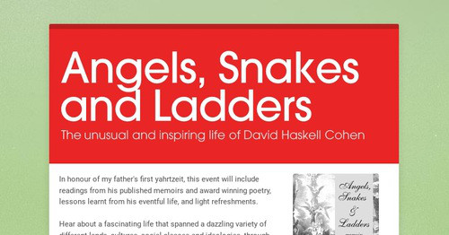 Angels, Snakes and Ladders | Smore Newsletters