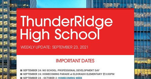 ThunderRidge High School