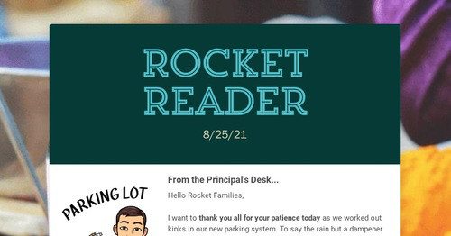 Rocket Reader | Smore Newsletters