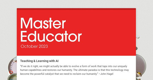 Master Educator | Smore Newsletters