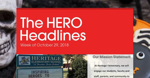 The HERO Headlines | Smore Newsletters