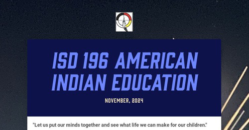 ISD 196 American Indian Education