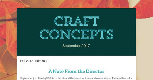 Craft Concepts | Smore Newsletters for Business