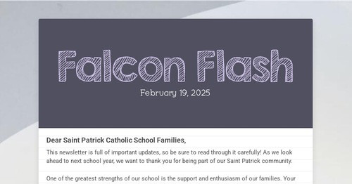 Falcon Flash | Smore Newsletters