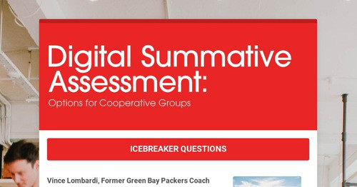 Digital Summative Assessment: | Smore Newsletters for Education