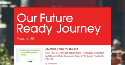 Our Future Ready Journey | Smore Newsletters