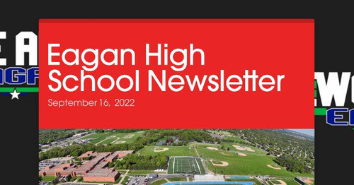 Eagan High School Newsletter | Smore Newsletters for Education